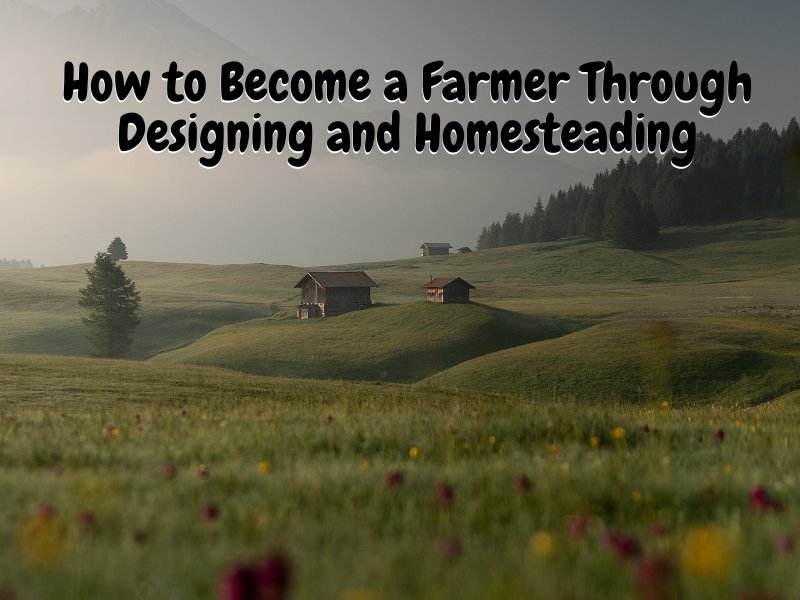 How to Become a Farmer Through Designing and Homesteading – Once Upon a ...