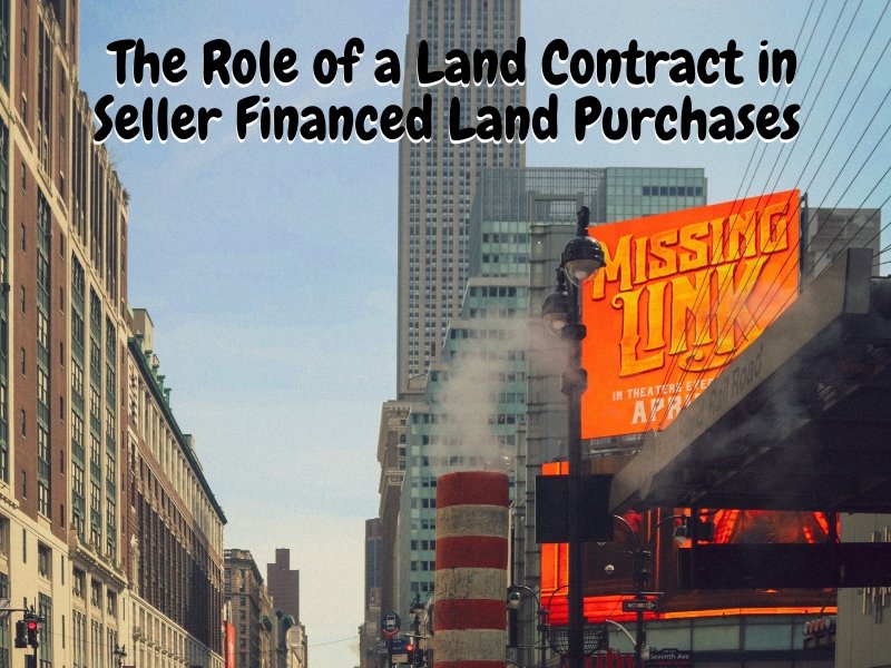 The Role of a Land Contract in Seller Financed Land Purchases – Once ...
